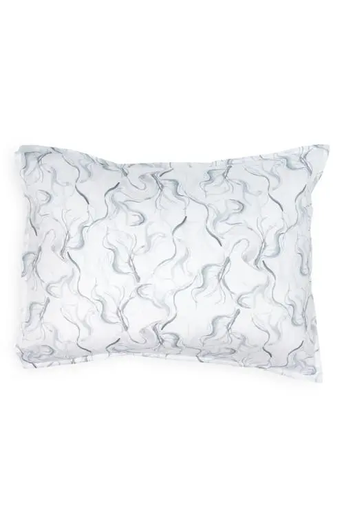 SFERRA Muro Sateen Pillow Sham - Poolside