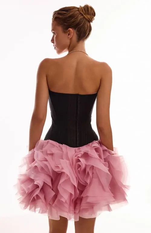 MILLA Fitted Boat Neck Low-waist Structured Corset