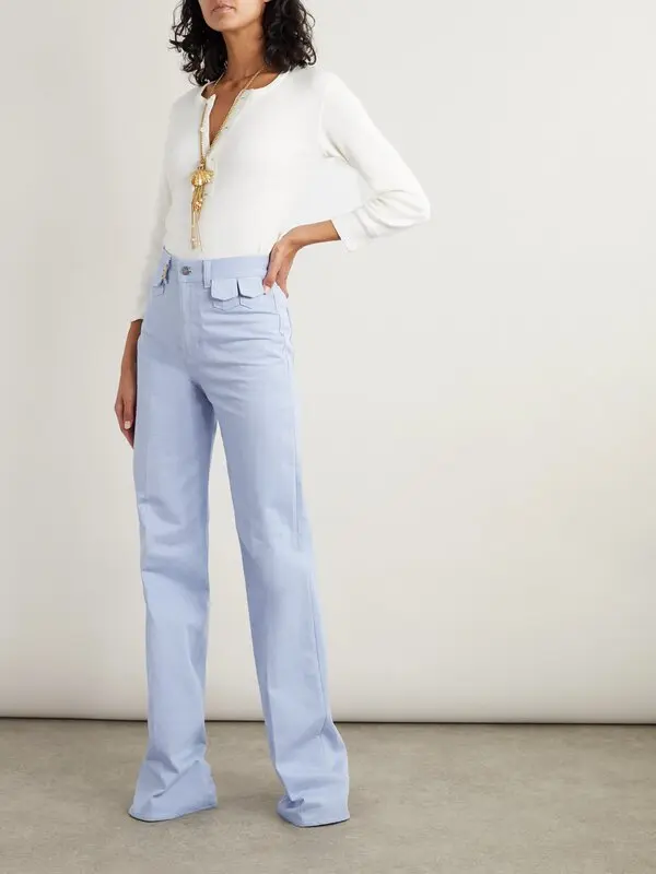 Chloé High-rise Straight-leg Jeans