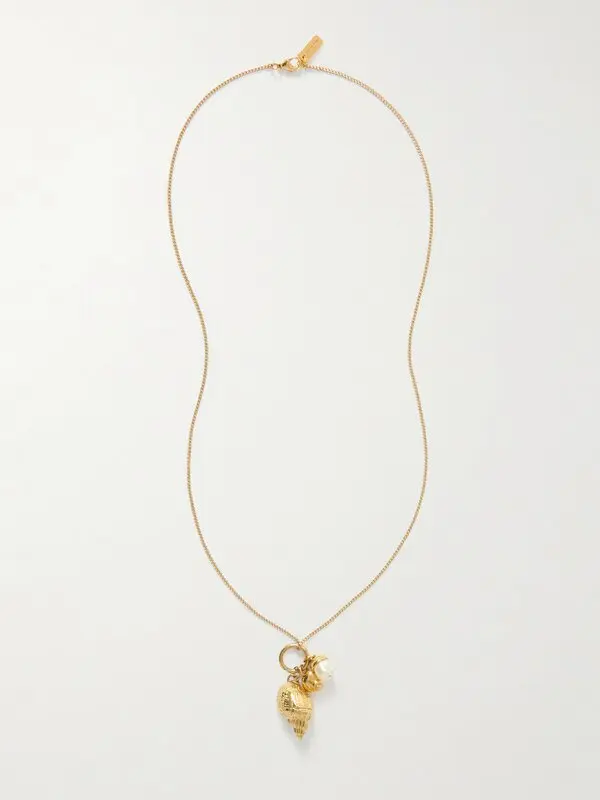 Chloé Tone Necklace - Gold