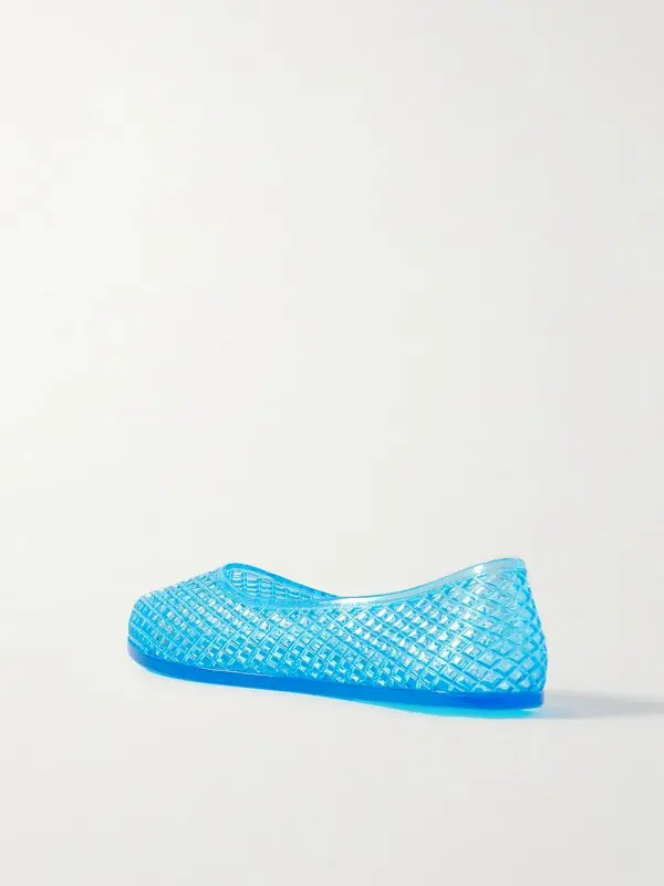 ANCIENT GREEK SANDALS Iro Pvc Ballet Flats - Blue