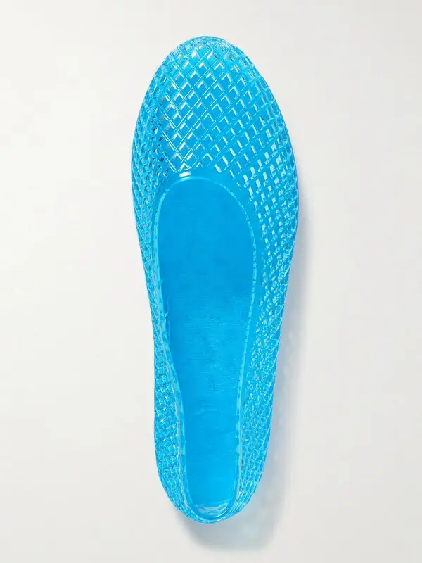 ANCIENT GREEK SANDALS Iro Pvc Ballet Flats - Blue