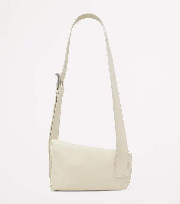 Alexander McQueen Leather T-bar Sling Cross-body Bag - Nude