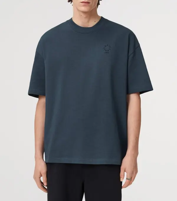 ALLSAINTS Organic Cotton Haven T-shirt - Blue