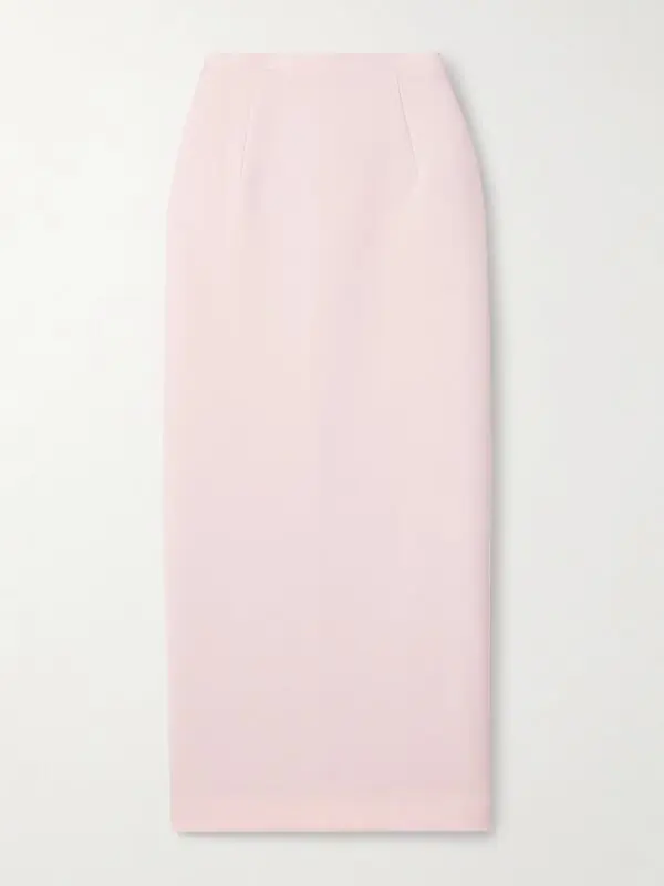 Sabina Bilenko Crepe Midi Pencil Skirt