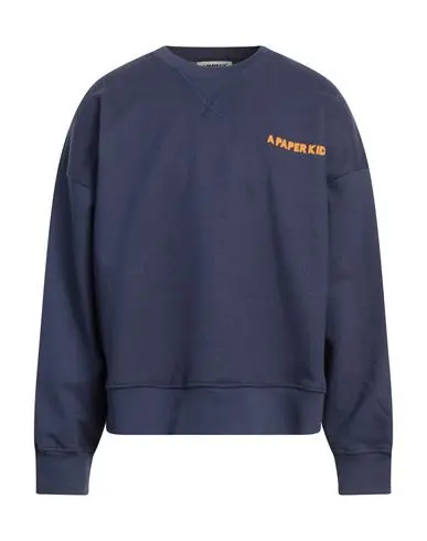 A PAPER KID Cotton Sweatshirt - Navy