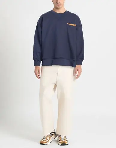 A PAPER KID Cotton Sweatshirt - Navy
