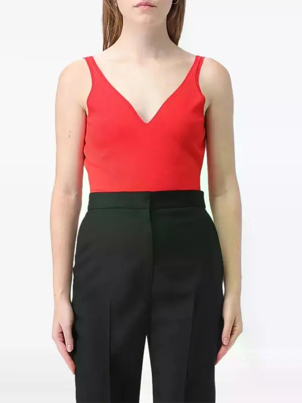 Alexander McQueen V-neck Bodysuit