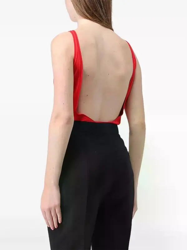 Alexander McQueen V-neck Bodysuit