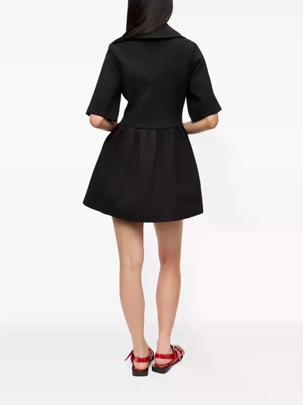 GANNI Zip-up Minidress