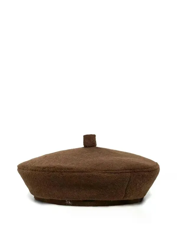 Ruslan Baginskiy Cotton Beret - Brown