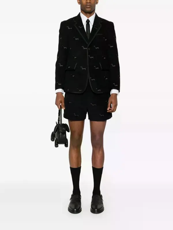 Thom Browne Hector-motif Corduroy Blazer