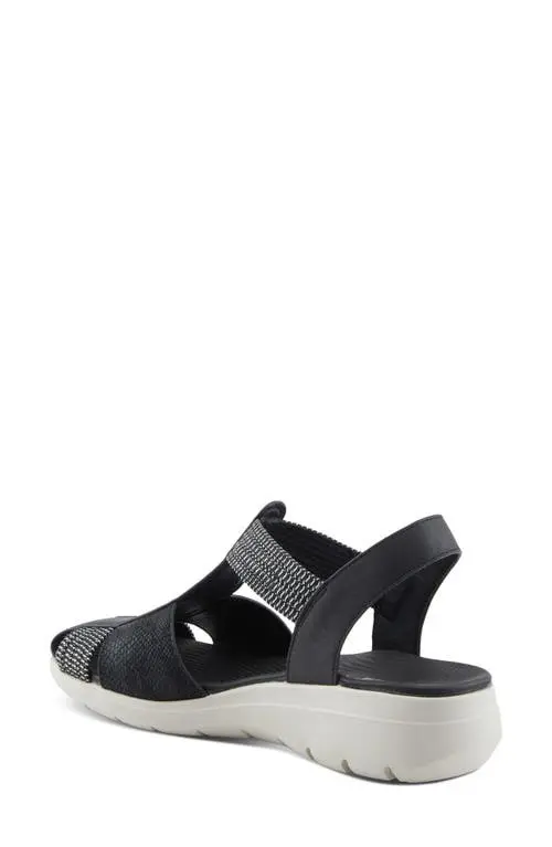 SPRING STEP SHOES Damair Slingback Sandal - Black