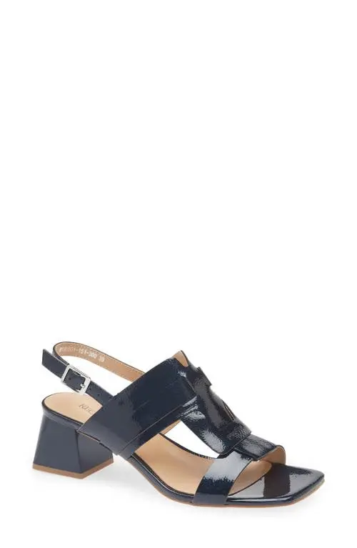 Regarde Le Ciel Amalia Slingback Sandal - Rock Navy 6920