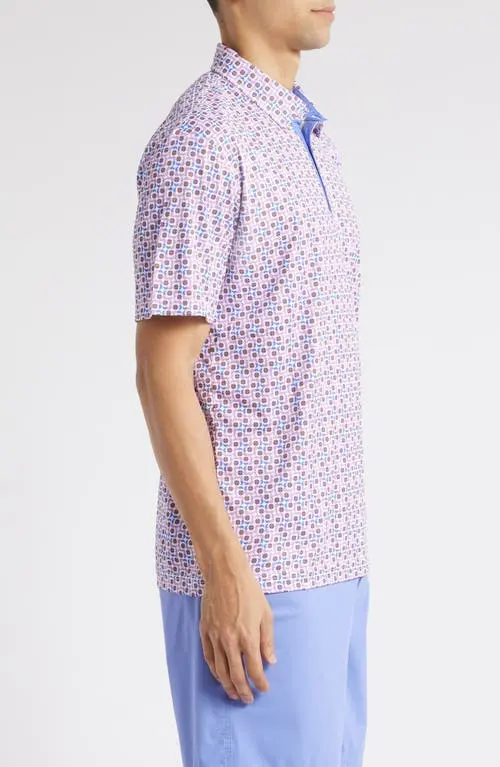 SWANNIES Sutton Print Golf Polo