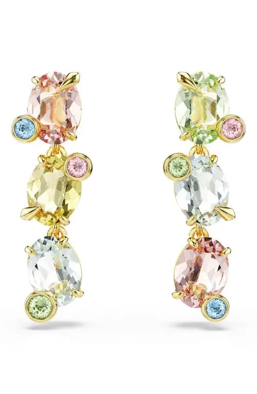 SWAROVSKI Gema Crystal Linear Drop Earrings - Multi