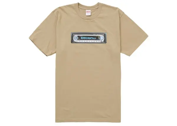 Supreme Receiver Tee Shirt - Khaki