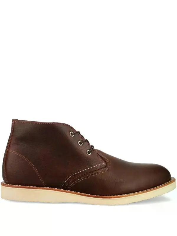 Red Wing Leather Boots - Brown