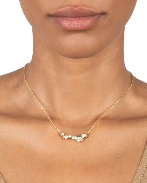 Alexis Bittar 14k Plated Constellation Chain Necklace - Gold
