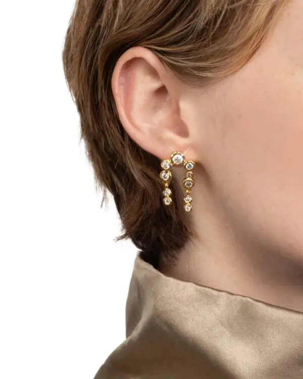 Alexis Bittar Asterales Arched Post Earrings