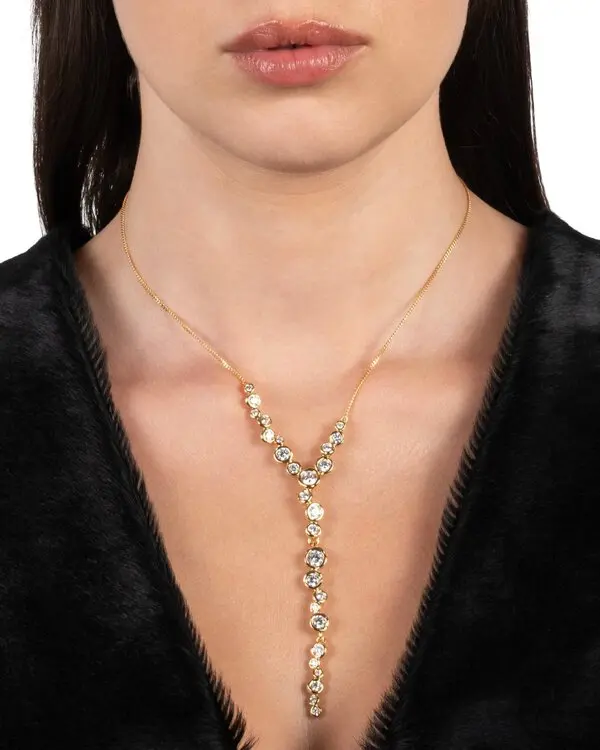 Alexis Bittar Asterales Cascading Necklace - Gold