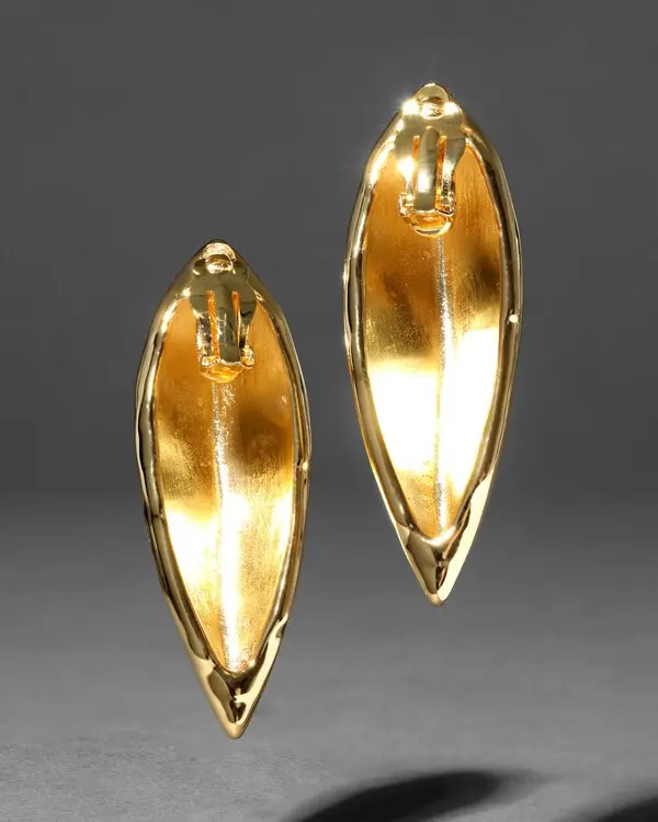 Alexis Bittar Brut Armor Clip Earrings