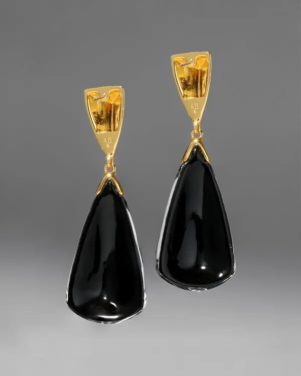 Alexis Bittar Lucite Armor Drop Earrings