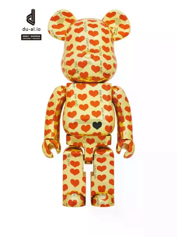 MEDICOM TOY Bear Brick Figurine
