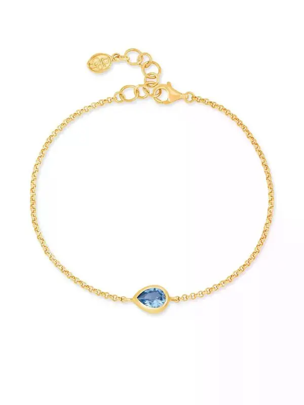 DOWER & HALL Pear Chain Bracelet - Gold