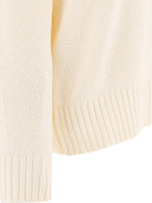 LOULOU STUDIO Canillo Crewneck Sweater - White
