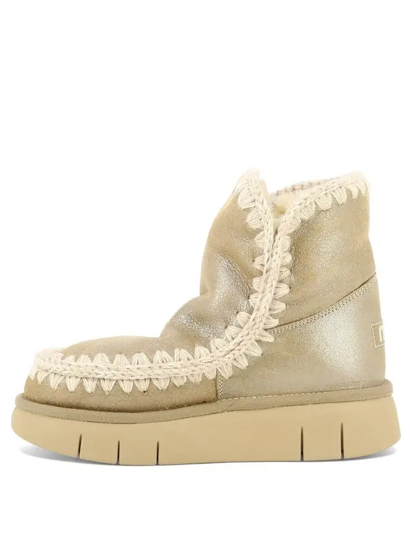 Mou Ankle Boots - Beige