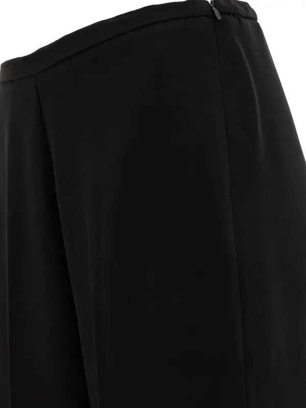 F.IT Solid Color Trousers - Black