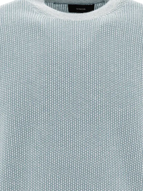 VIN CE. Geometric Jacquard Knitwear