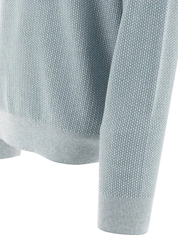 VIN CE. Geometric Jacquard Knitwear