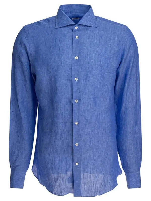 BORRIELLO NAPOLI Shirts - Light Blue