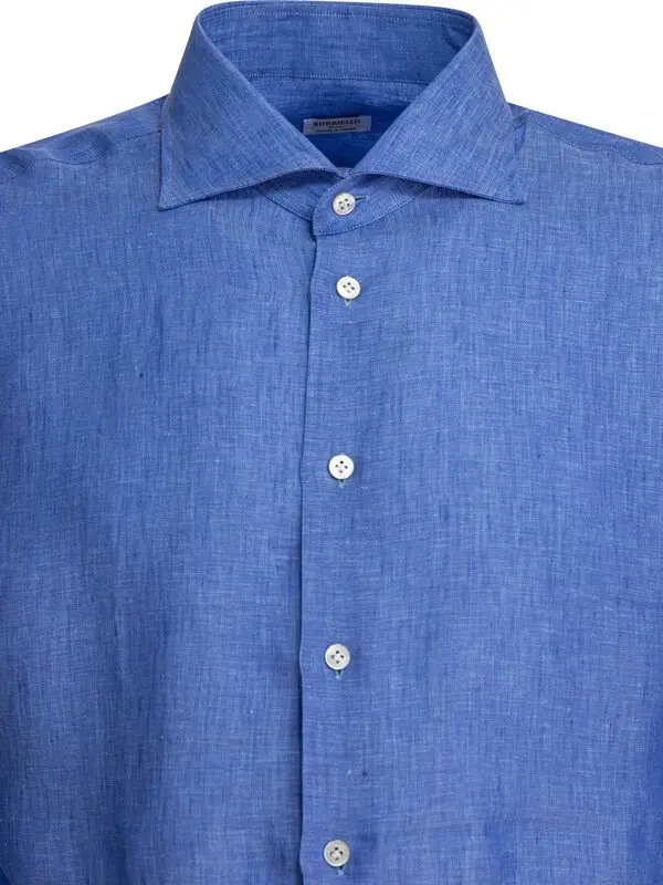 BORRIELLO NAPOLI Shirts - Light Blue