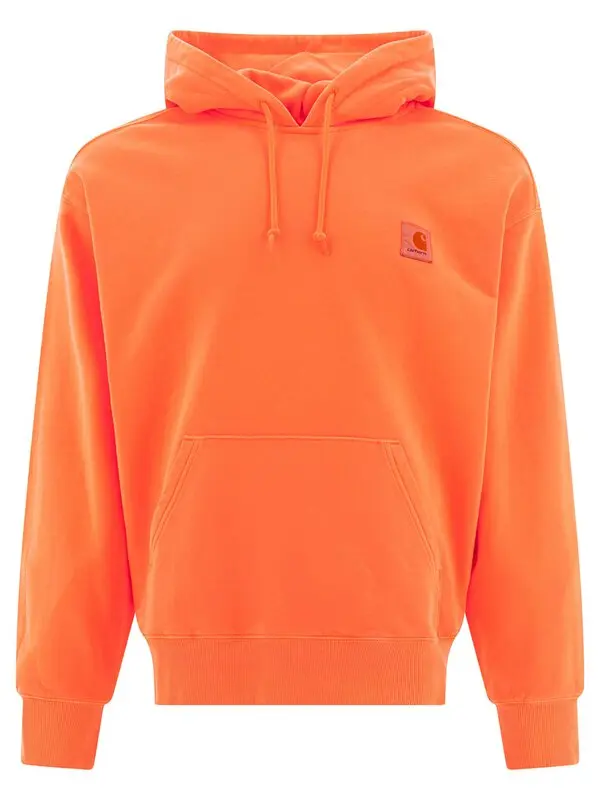 Carhartt Work In Progress Hooded Industry Sweatshirt - Orange
