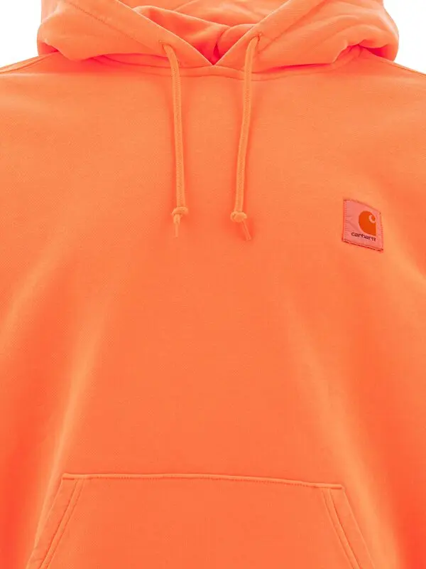 Carhartt Work In Progress Hooded Industry Sweatshirt - Orange