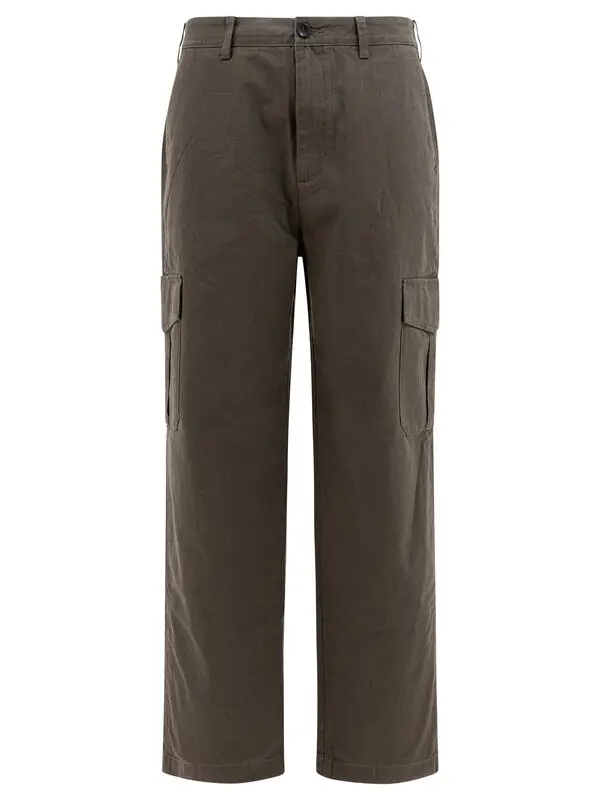 VIN CE. Cotton-linen Cargo Trousers