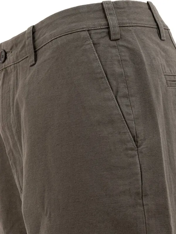 VIN CE. Cotton-linen Cargo Trousers