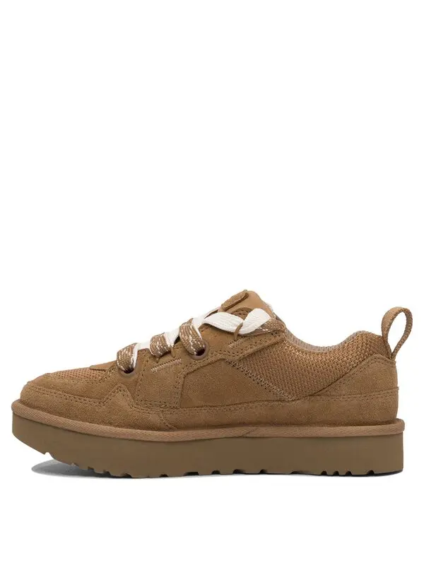 UGG Suede And Mesh Sneakers - Brown