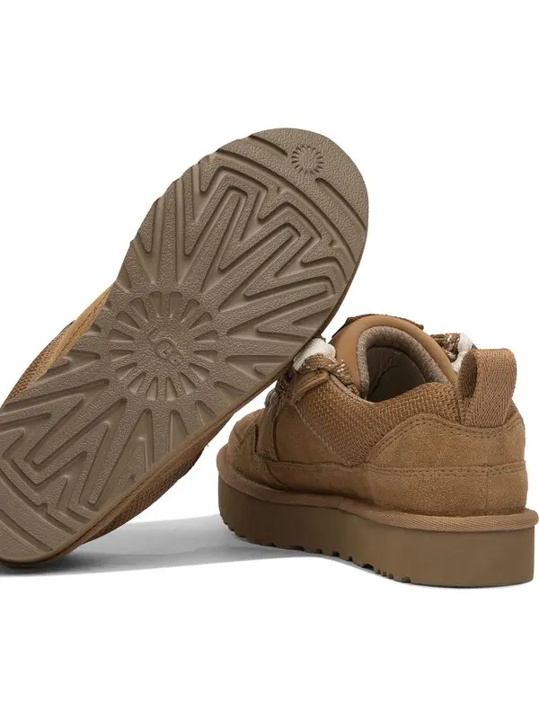 UGG Suede And Mesh Sneakers - Brown