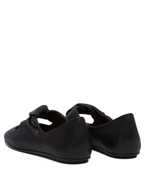 Alexander McQueen Twisted Ballerinas - Black