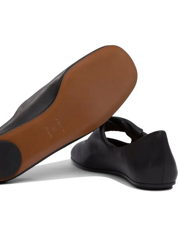 Alexander McQueen Twisted Ballerinas - Black