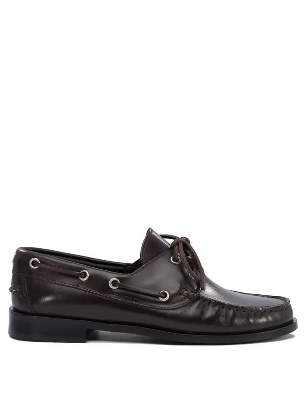 AeydĒ Lace-up Loafers - Brown