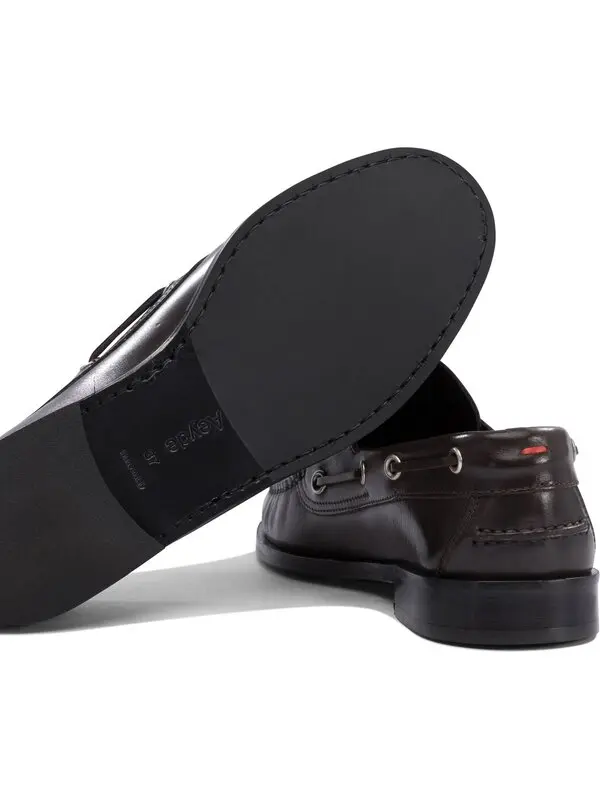 AeydĒ Lace-up Loafers - Brown
