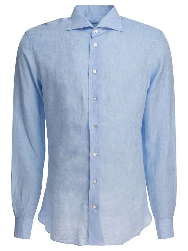BORRIELLO NAPOLI Shirts - Light Blue