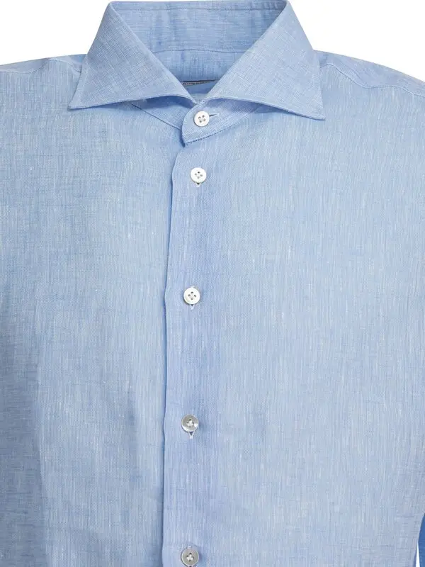 BORRIELLO NAPOLI Shirts - Light Blue
