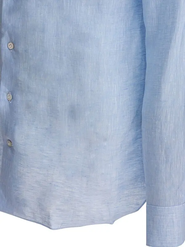 BORRIELLO NAPOLI Shirts - Light Blue