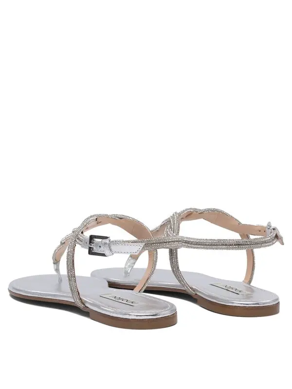 NINALILOU Leather Sandals